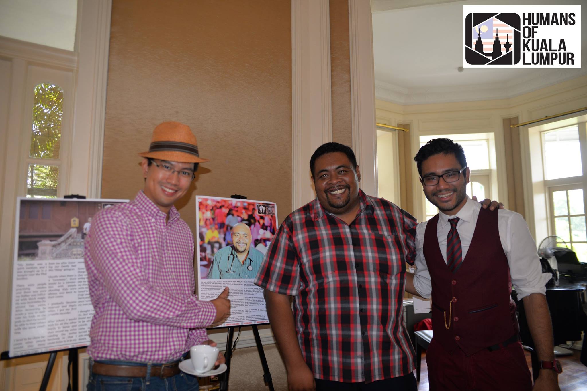 Tunku Zain Al-Abidin Mukhriz was given a tour of the Humans of KL ...