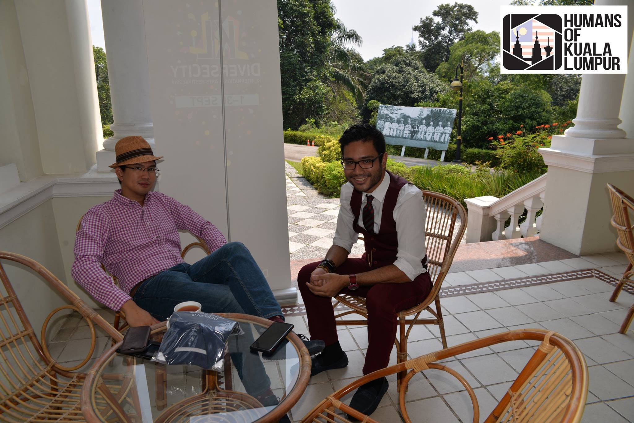 Tunku Zain Al-Abidin Mukhriz was given a tour of the Humans of KL ...