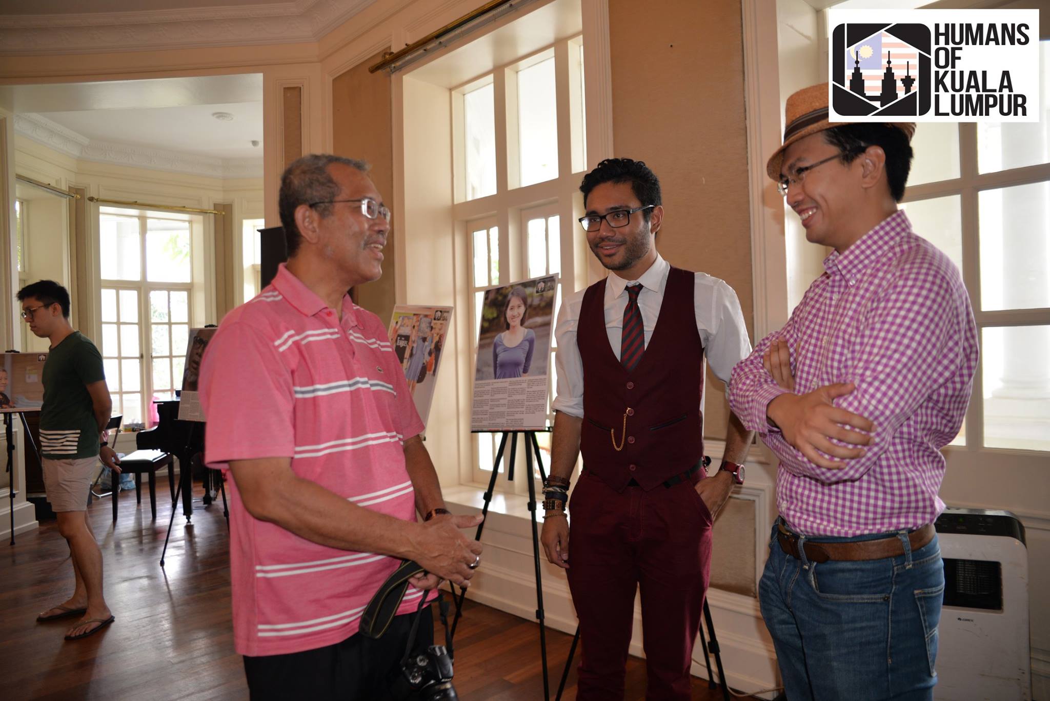 Tunku Zain Al-Abidin Mukhriz was given a tour of the Humans of KL ...